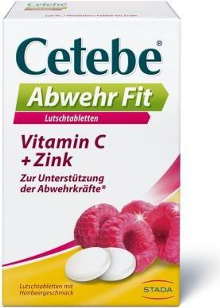 Cetebe Abwehr Fit pastilky 20 kapsúl Výživové doplnky
