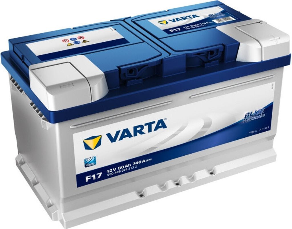 Varta blue dynamic 80AH, 12V, F17 Autobaterie | Kaufland.cz