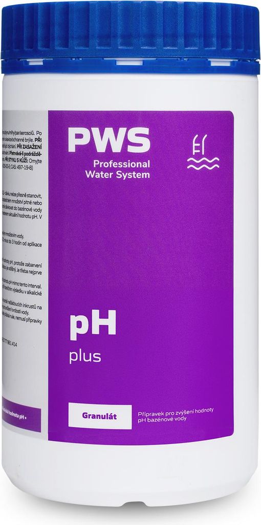 pH plus 1kg pro úpravu pH vody Výrobky pro péči o bazény