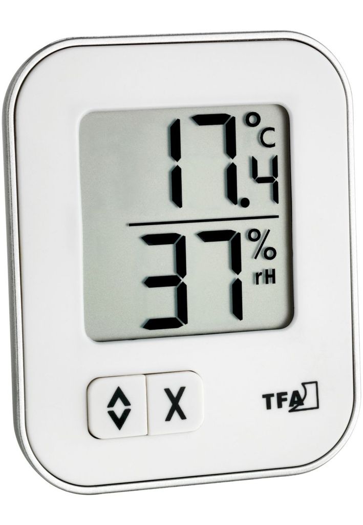 TFA - Digitálny termohygrometer MOXX biely | Kaufland.sk