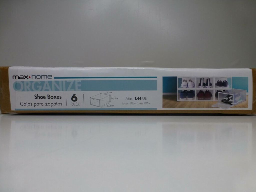 Stohovateľný box na topánky Max Home White 6 | Kaufland.sk