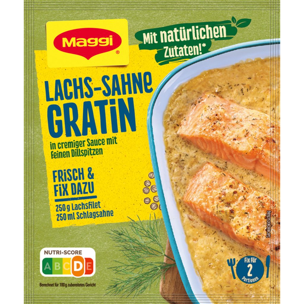 Maggi fix pro lososa krémová gratinovaná | Kaufland.cz