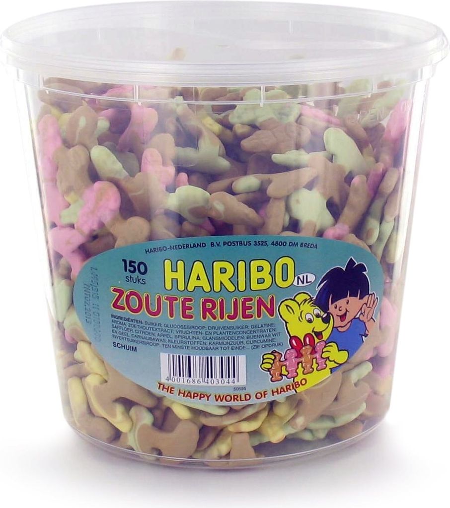 Haribo - Salzige Reihen - 150er Schokoladen | Kaufland.de