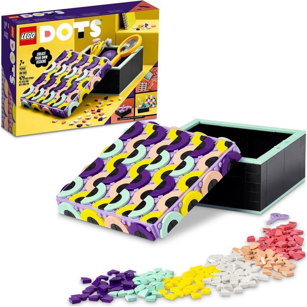 Dekora?ná sada na tvorivé projekty LEGO DOTS 41960 Ve?ká