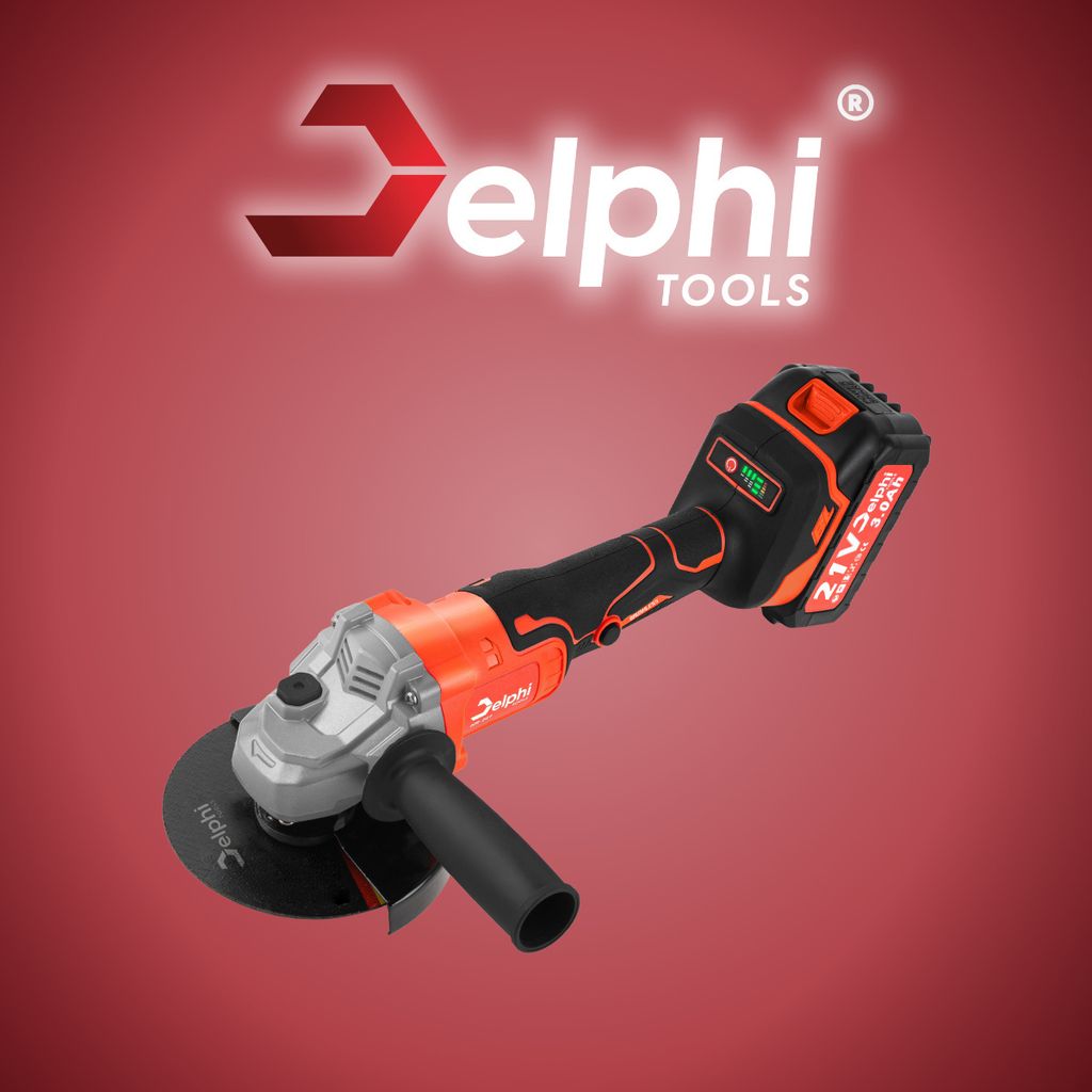 DELPHI Tools Akumulátorová uhlová brúska | Kaufland.sk