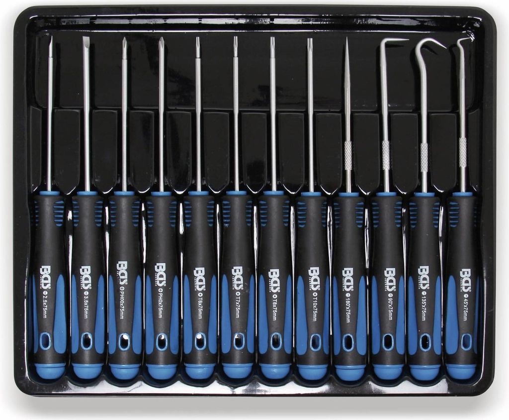 BGS technic Precision Screwdriver and Hook Set, 406 g