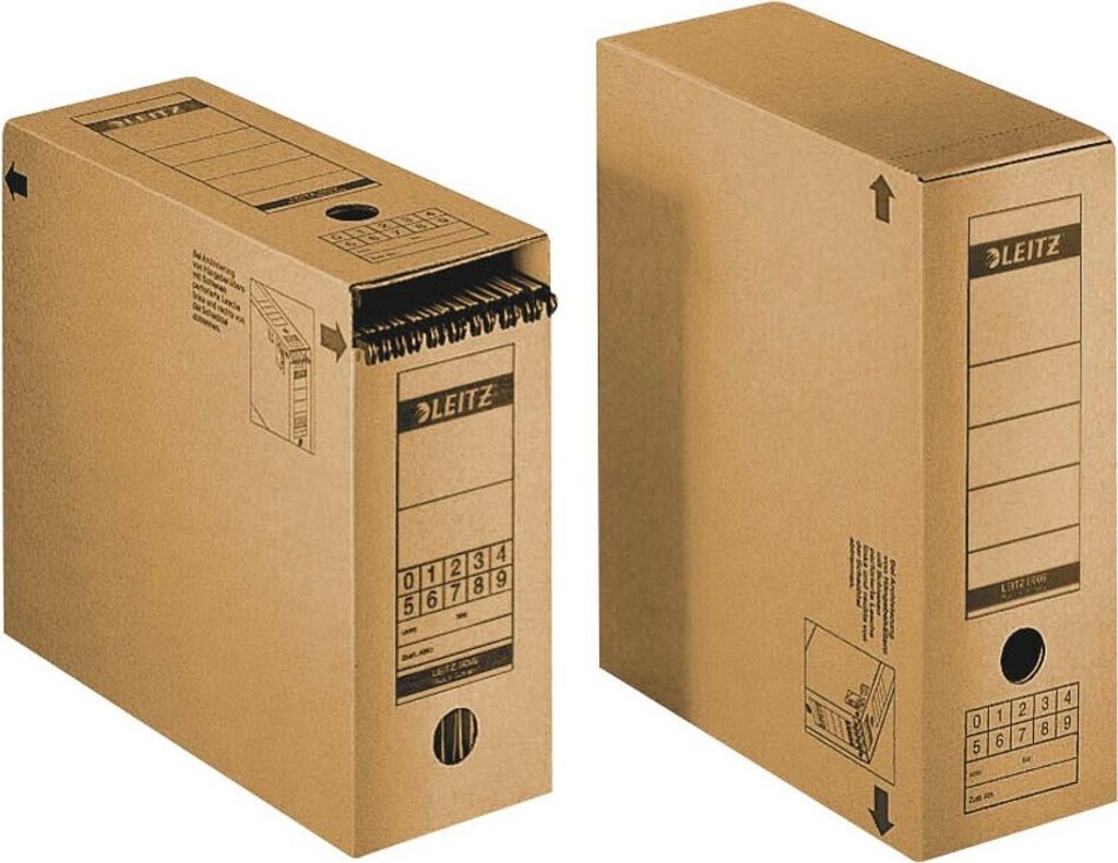 Leitz 60860000, Karton, Hnědá, A4, 180 g, 120 x 325 x 275