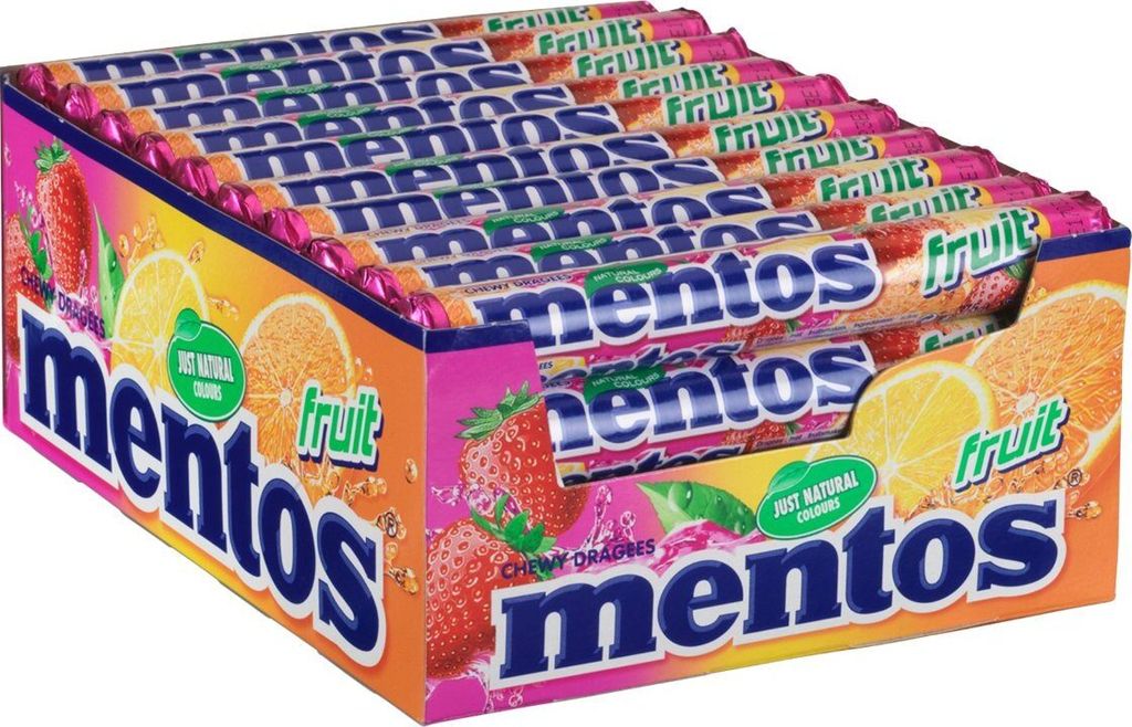 Mentos Fruchtrolle 40 x 38g Kaubonbons | Kaufland.de