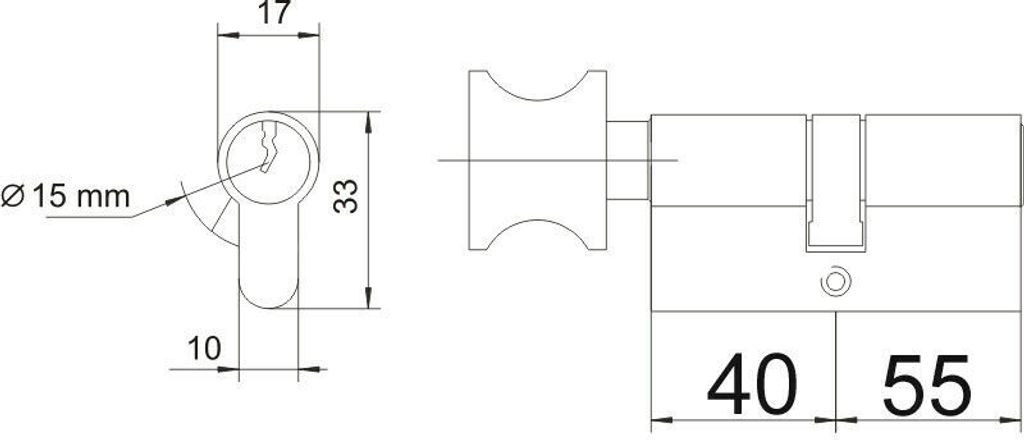 Aqbau® Profilová cylindrická vložka s | Kaufland.sk