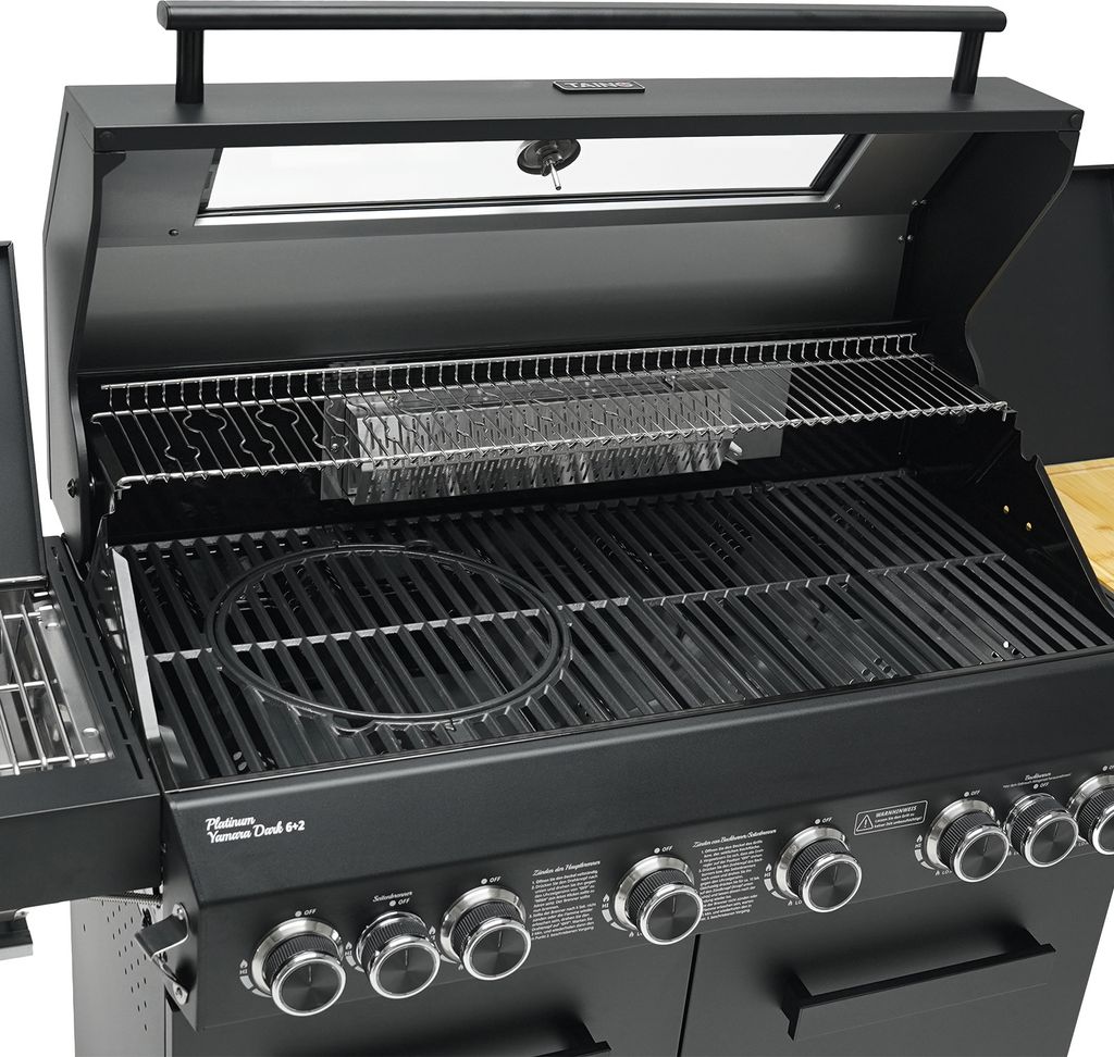 TAINO PLATINUM YAMARA DARK 6+2 Gasgrill Stahl | Kaufland.de