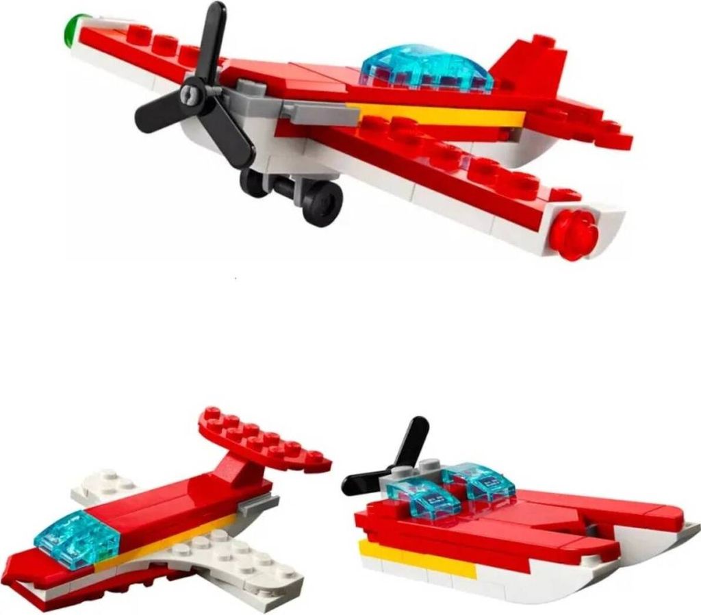 Ikonické červené letadlo LEGO® | Kaufland.cz