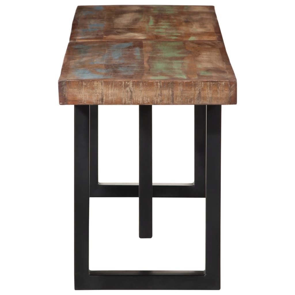 vidaXL Bank 160 cm Massives Altholz und Stahl | Kaufland.de