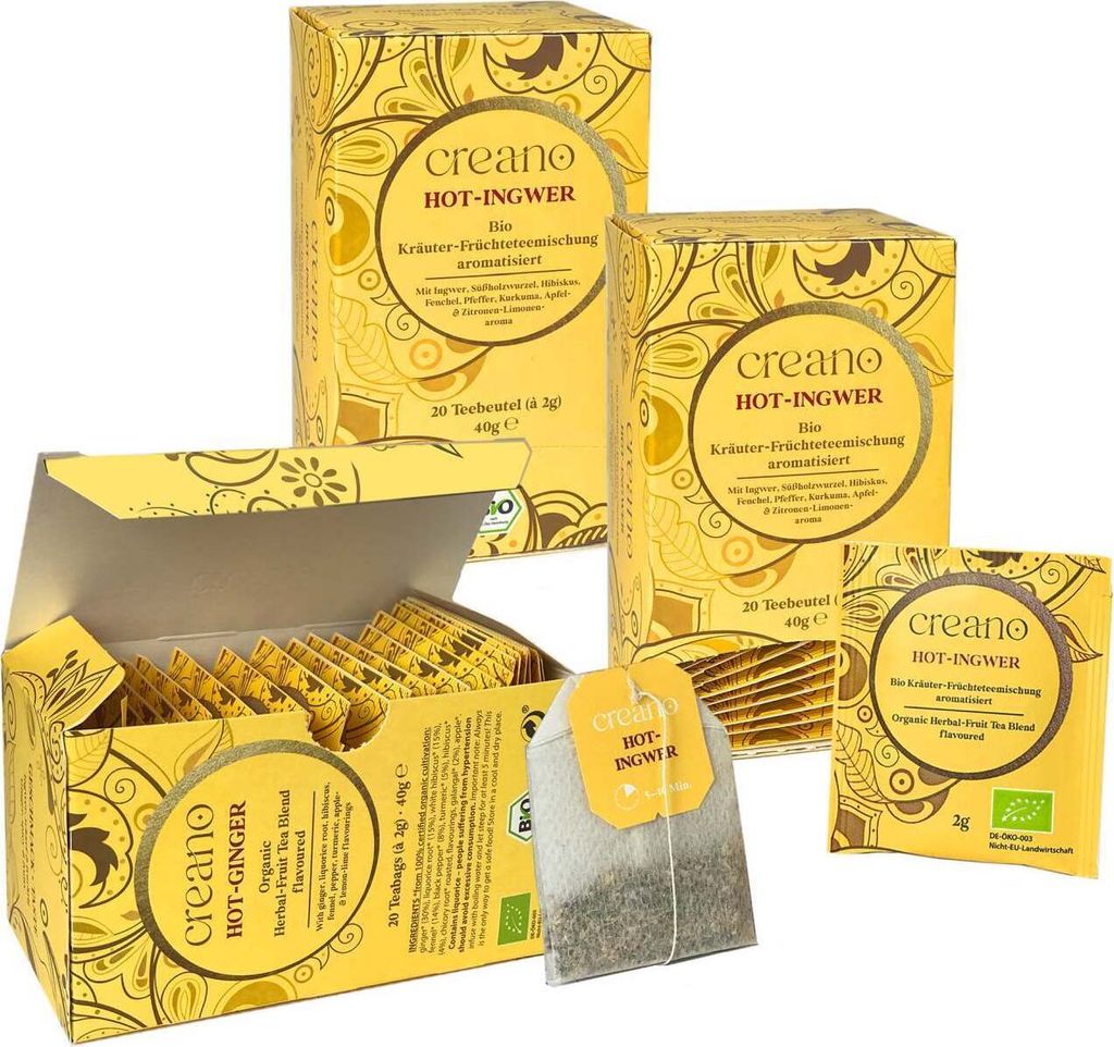 Creano Bio Tee HOT-INGWER, | Kaufland.de