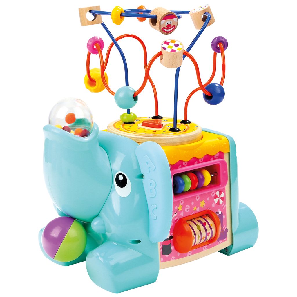 Bino Elephant Motor Cube Jouets de motricité