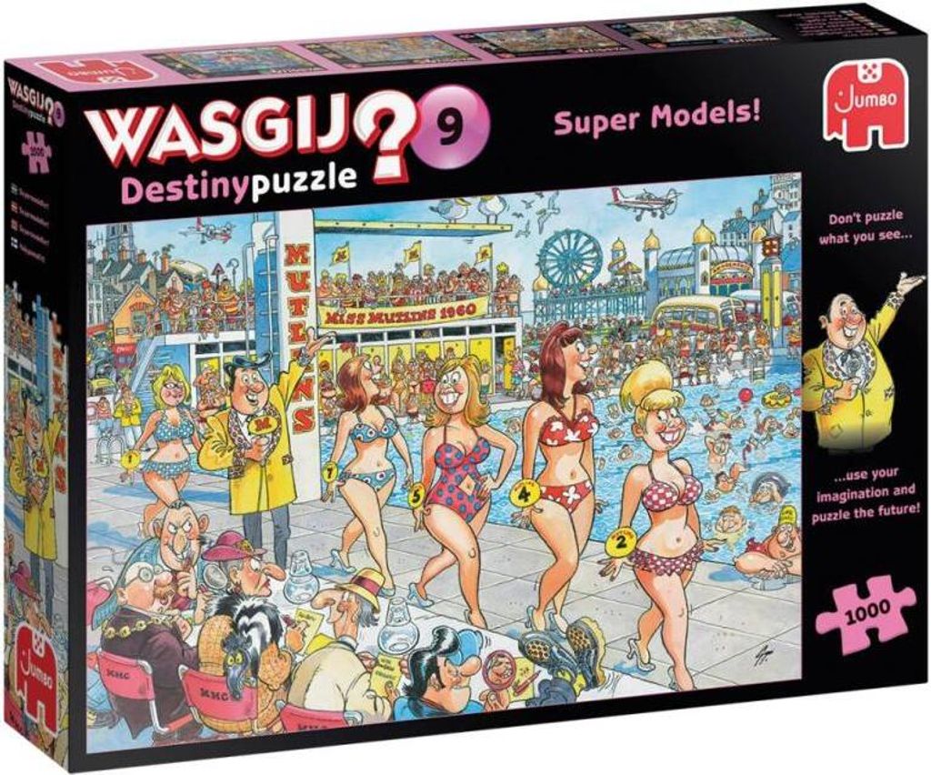 Jumbo Wasgij Destiny 9 Super Models puzzle 1000 pièces