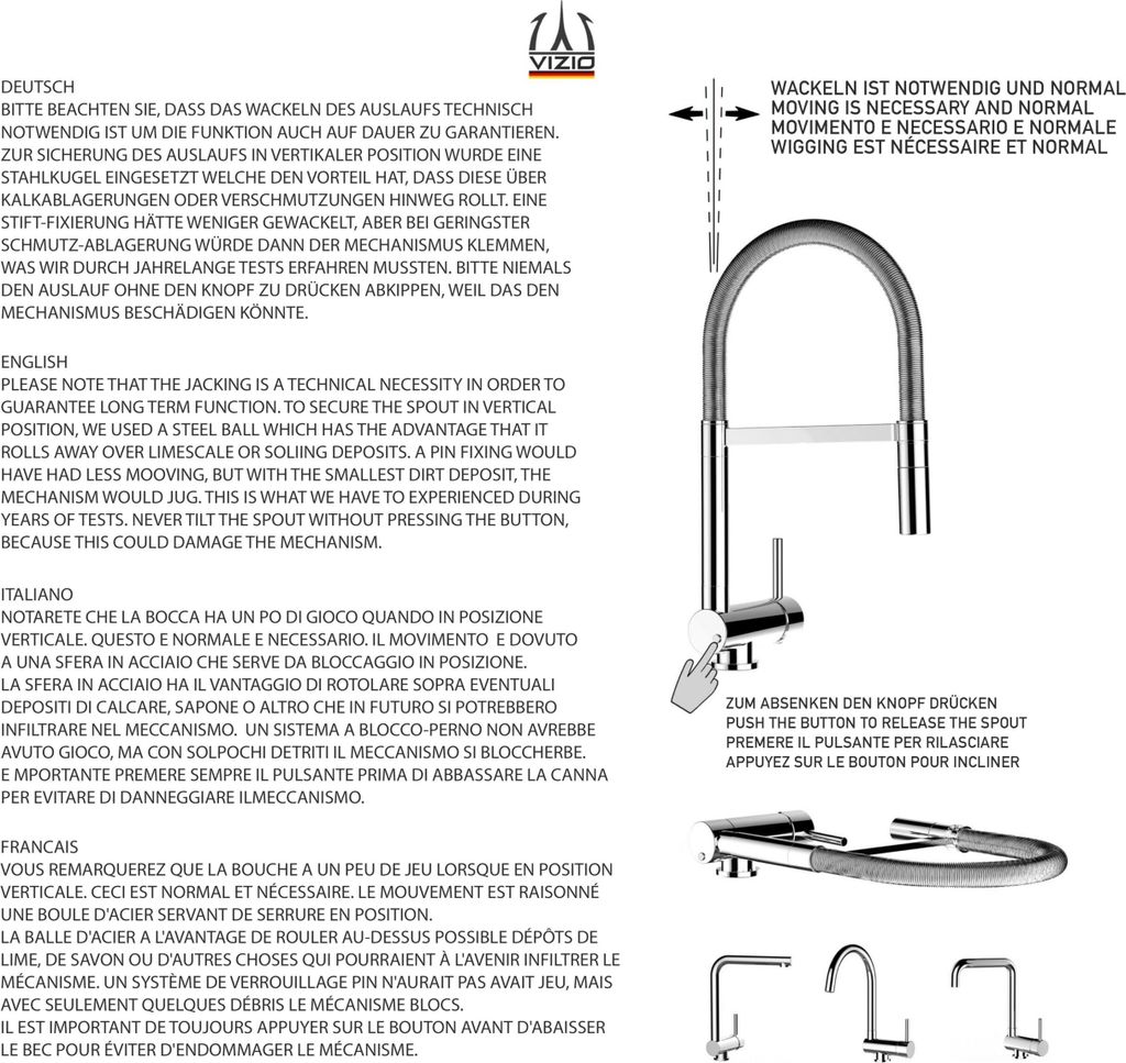 Podokenní baterie Skládací 6 CM černá matná | Kaufland.cz