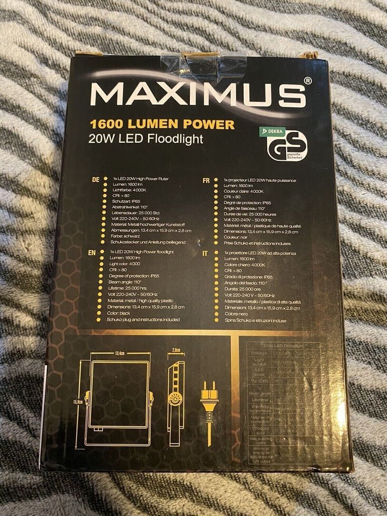 Maximus LED Flutlicht 20W Außen Strahler | Kaufland.de