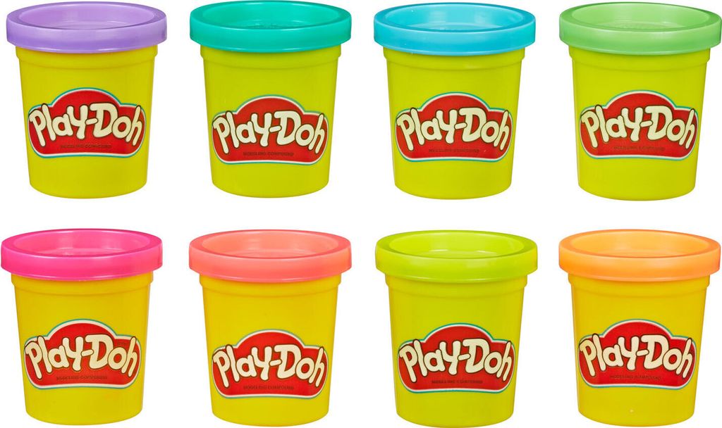 Play-doh Balení 8 ks kelímků neonové barvy | Kaufland.cz