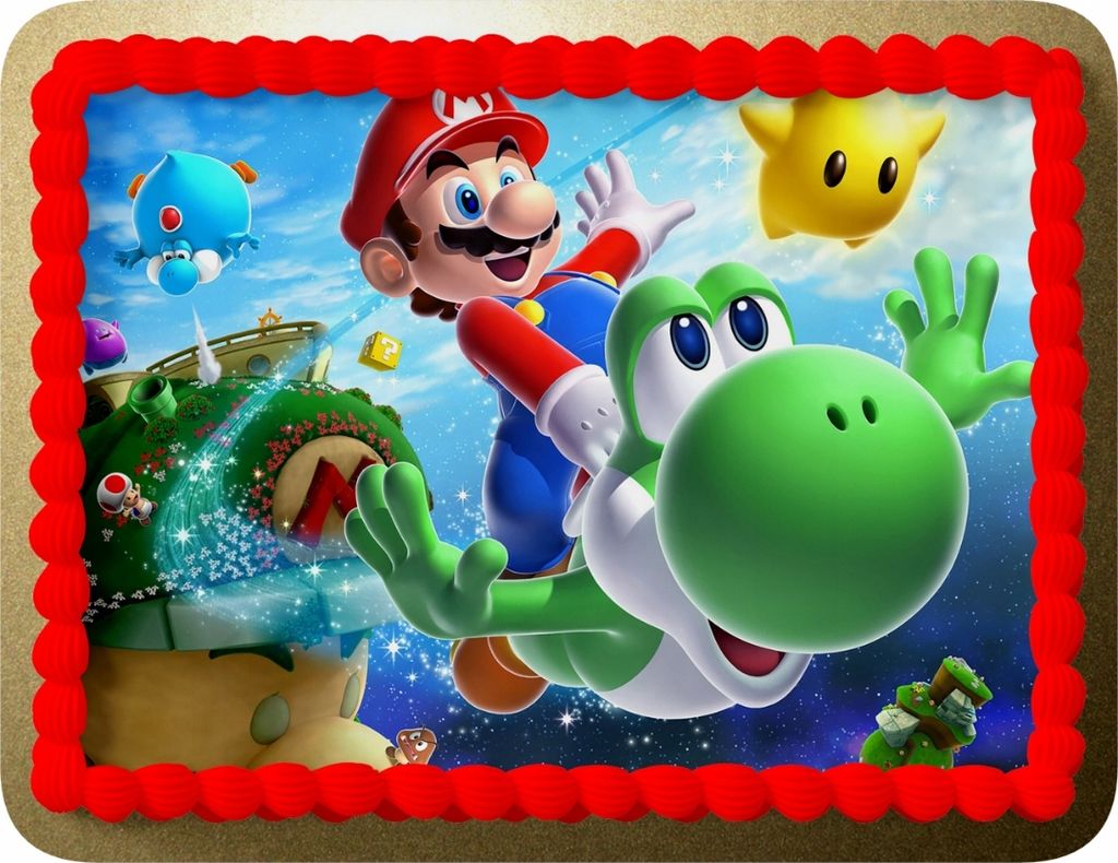 Essbar Super Mario A4 28x20cm Tortenaufleger | Kaufland.de