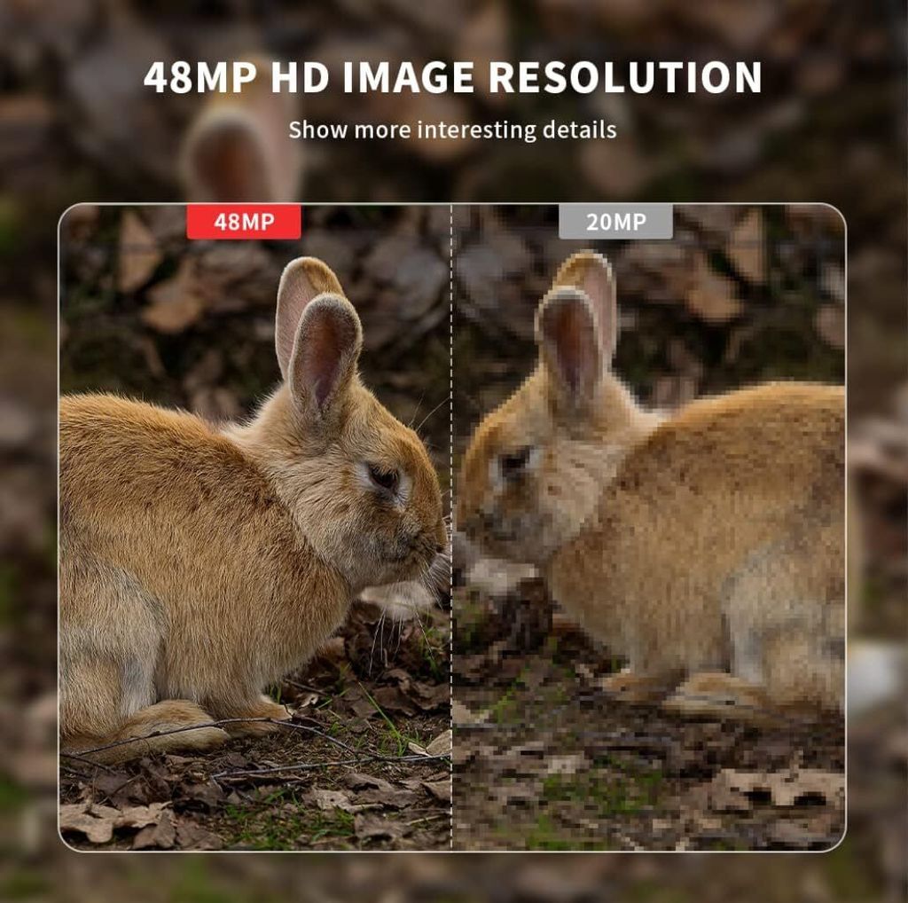 Wildkamera WLAN mit App 48MP H.264 1296P 20m | Kaufland.de