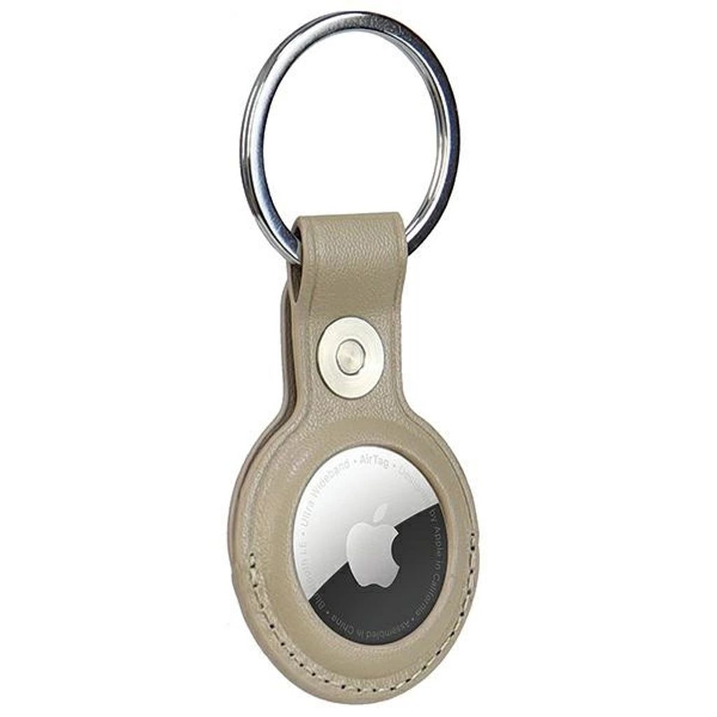 Audi pouzdro z umělé kůže pro AirTag, béžové | Kaufland.cz
