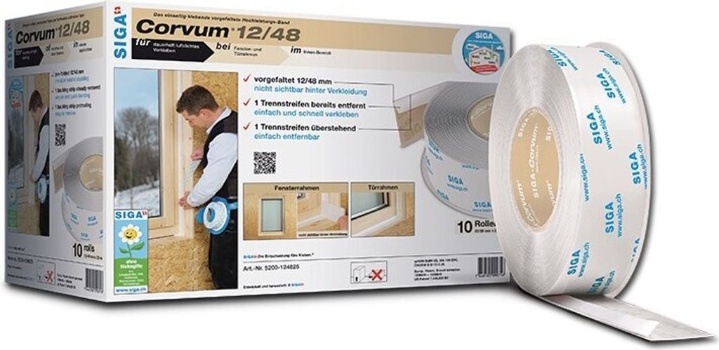 Klebeband Siga-Corvum 12/48 mm X 25 m | Kaufland.de