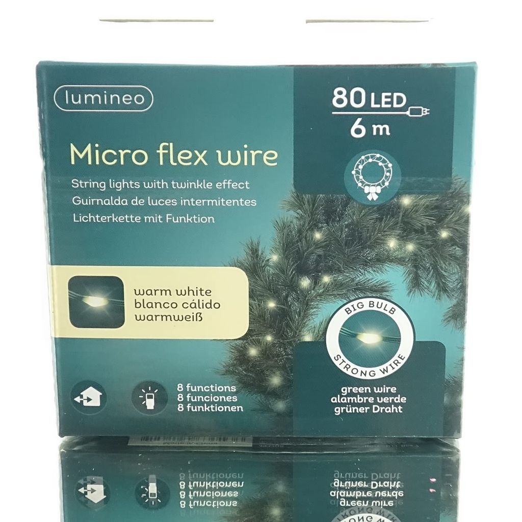 Kaemingk Lumineo Micro LED Strang Flex 80 LED | Kaufland.de