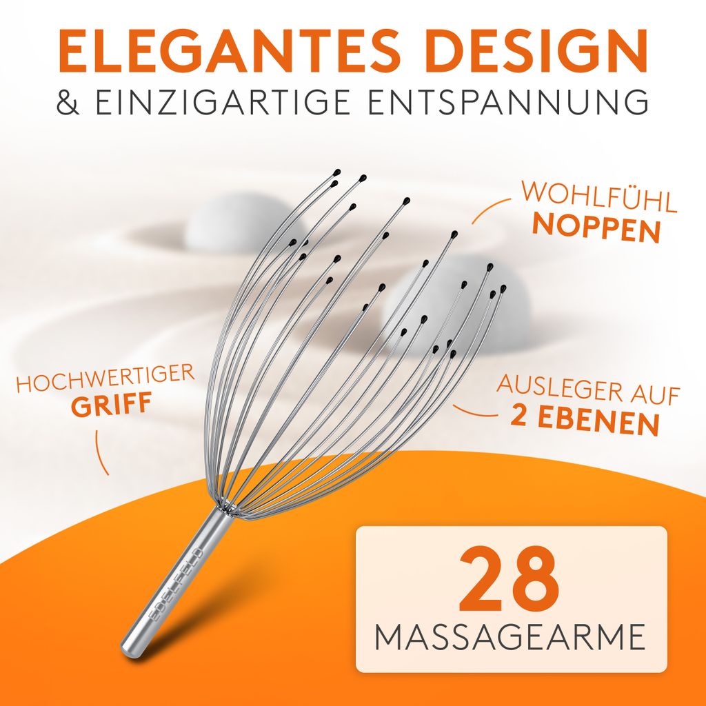 EDELFELD Kopfmassage Spinne mit 28 Fingern - | Kaufland.de