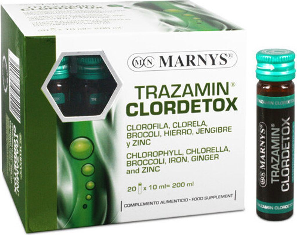 Marnys Trazamin Chlordetox 20 Fläschchen X 11ml