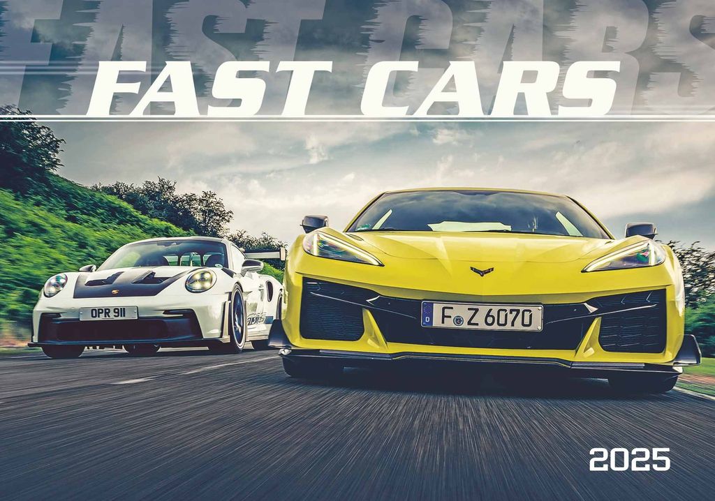 Fast Cars 2025 - Bildkalender 48,5x34 cm - | Kaufland.de