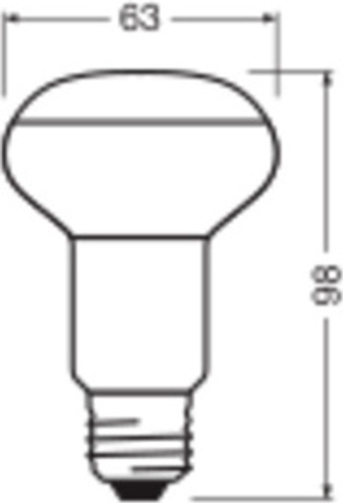 OSRAM LED reflektorová žiarovka R63 4,3W E27 | Kaufland.sk