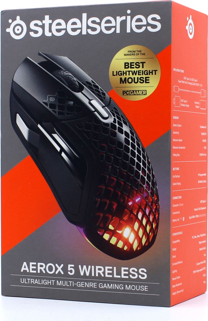 SteelSeries Aerox 5 Bezdrôtový herný prístroj | Kaufland.sk
