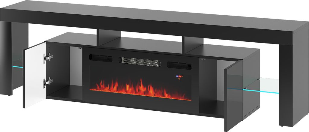 SOLEO-01 - 2D komoda s LED osvětlením a | Kaufland.cz