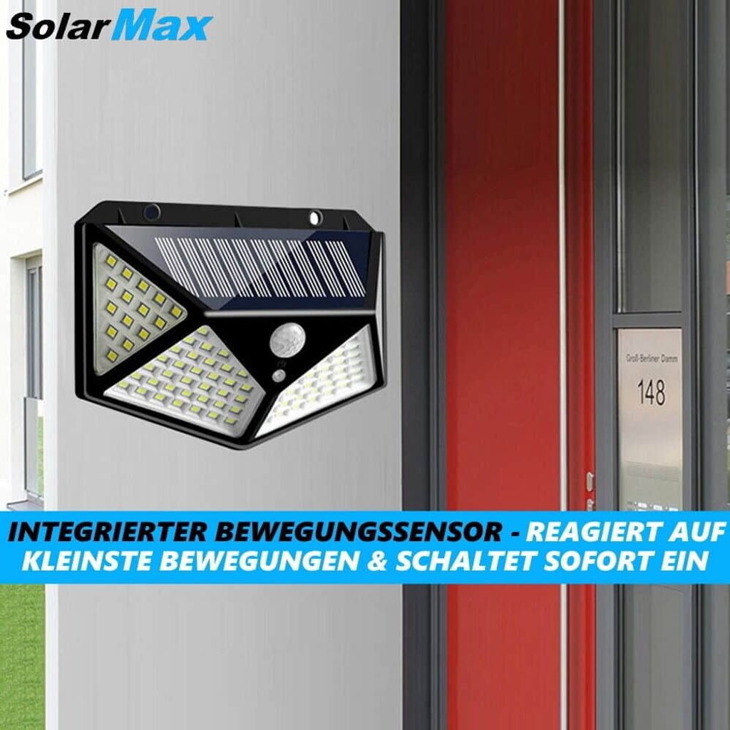 Solárna nástenná lampa SolarMAX LED s | Kaufland.sk