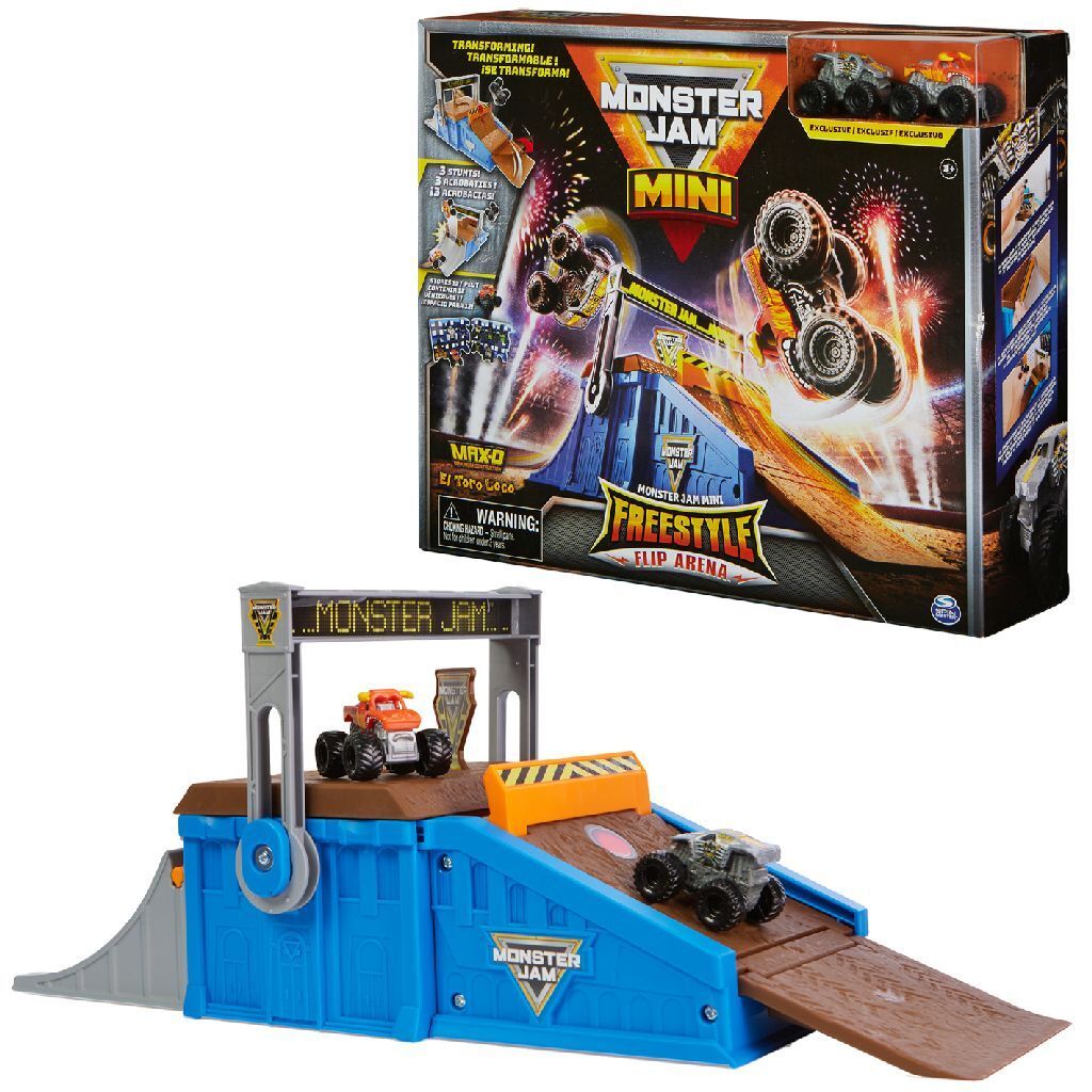 Monster Jam Mini Freestyle Flip Arena | Kaufland.de