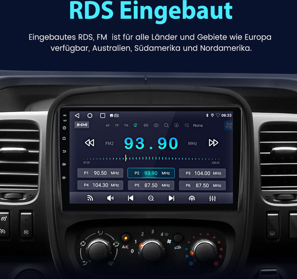 9"2+32G Android12 Autorádio GPS Navi DAB+ | Kaufland.sk