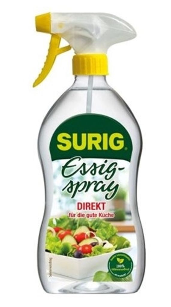 Surig Essigspray 500ml - Hochwertiger Essig Essenz für