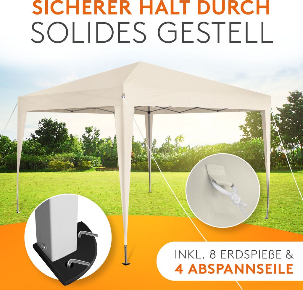 Kronenburg Faltpavillon 2x2m - Wasserfest, | Kaufland.de
