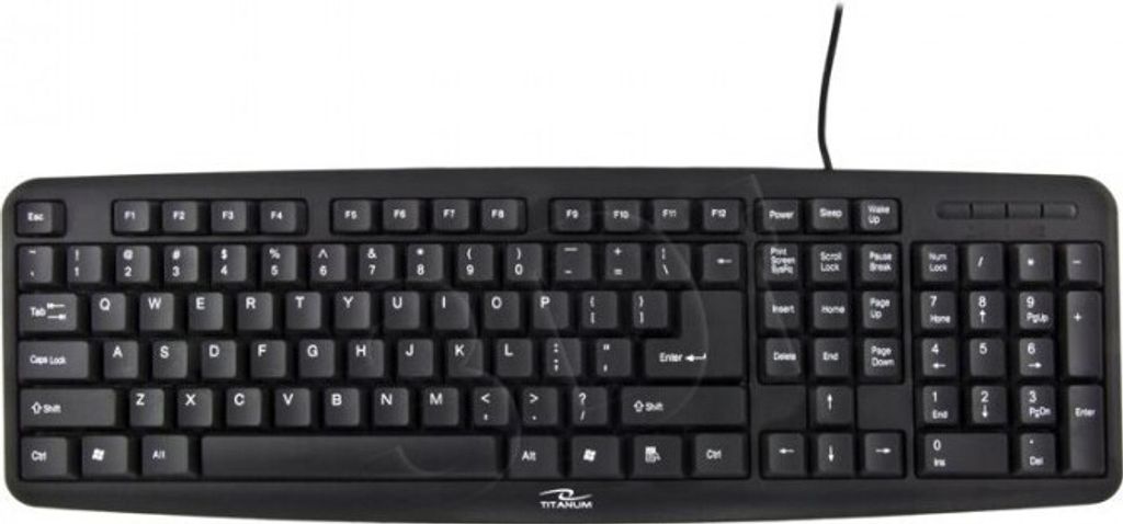 TK102 Drátová PS/2 klávesnice Titanum | Kaufland.cz