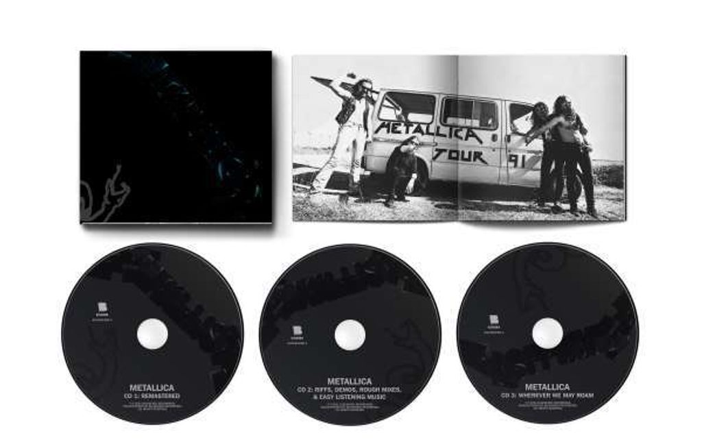 Metallica: METALLICA (REMASTERED 3CD BOX SET) (LTD. EDT.)