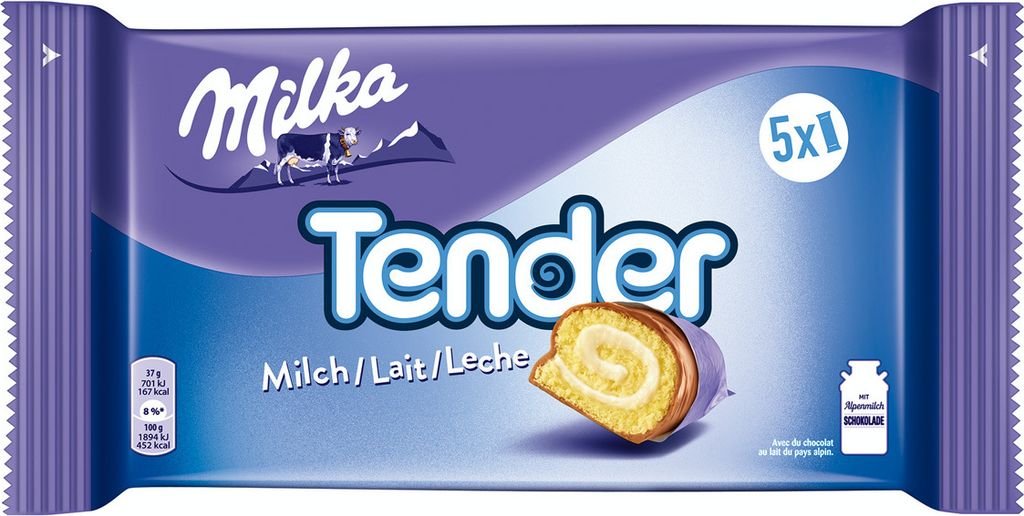 Milka Tender Milk 5x37g Koláče | Kaufland.sk