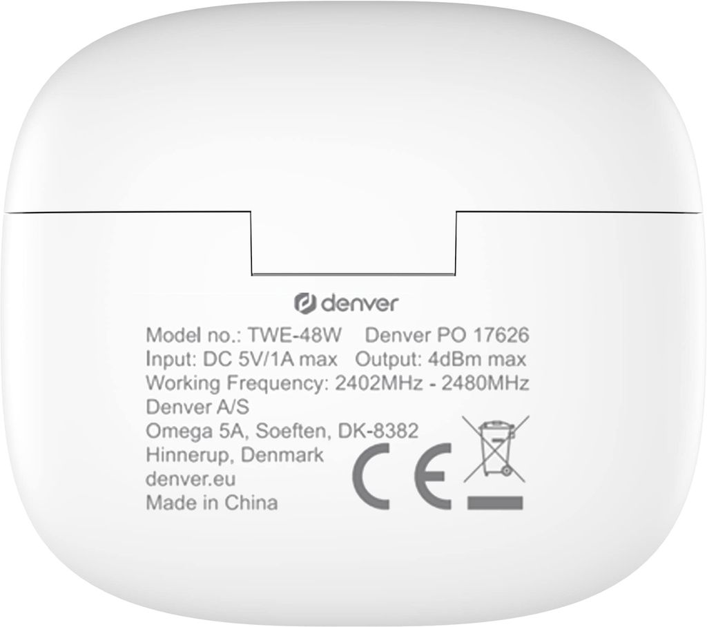 Denver TWE-48 True Wireless Bluetooth Earbuds | Kaufland.de