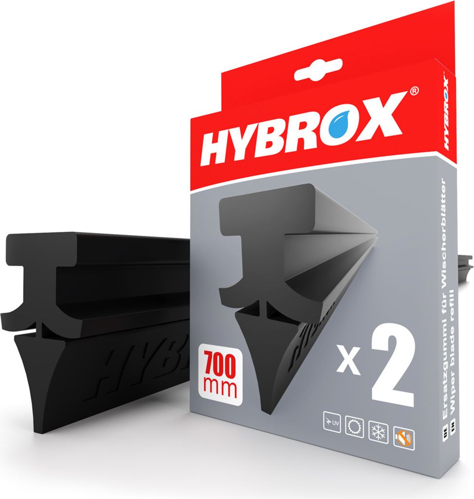 HYBROX Scheibenwischergummi für VOLVO Scheibenwischer XC60,