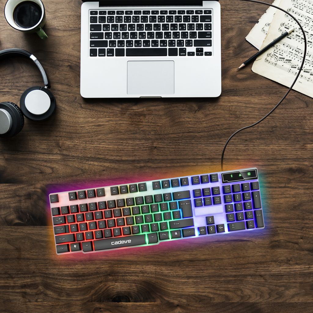 RGB LED Tastatur Gaming Gaming-Tastatur mit | Kaufland.de