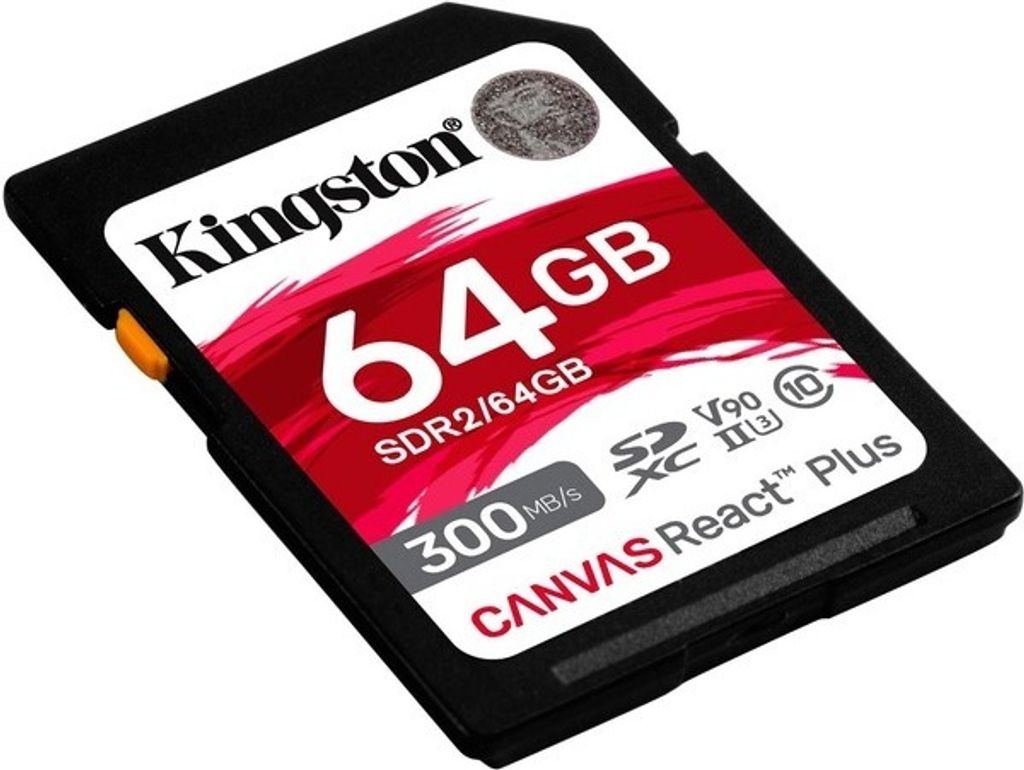 Kingston 64GB Canvas React Plus SDXC UHS-II | Kaufland.sk