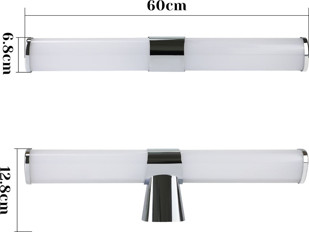 ZMH LED zrkadlové svetlo 15W 60CM chrómové | Kaufland.sk