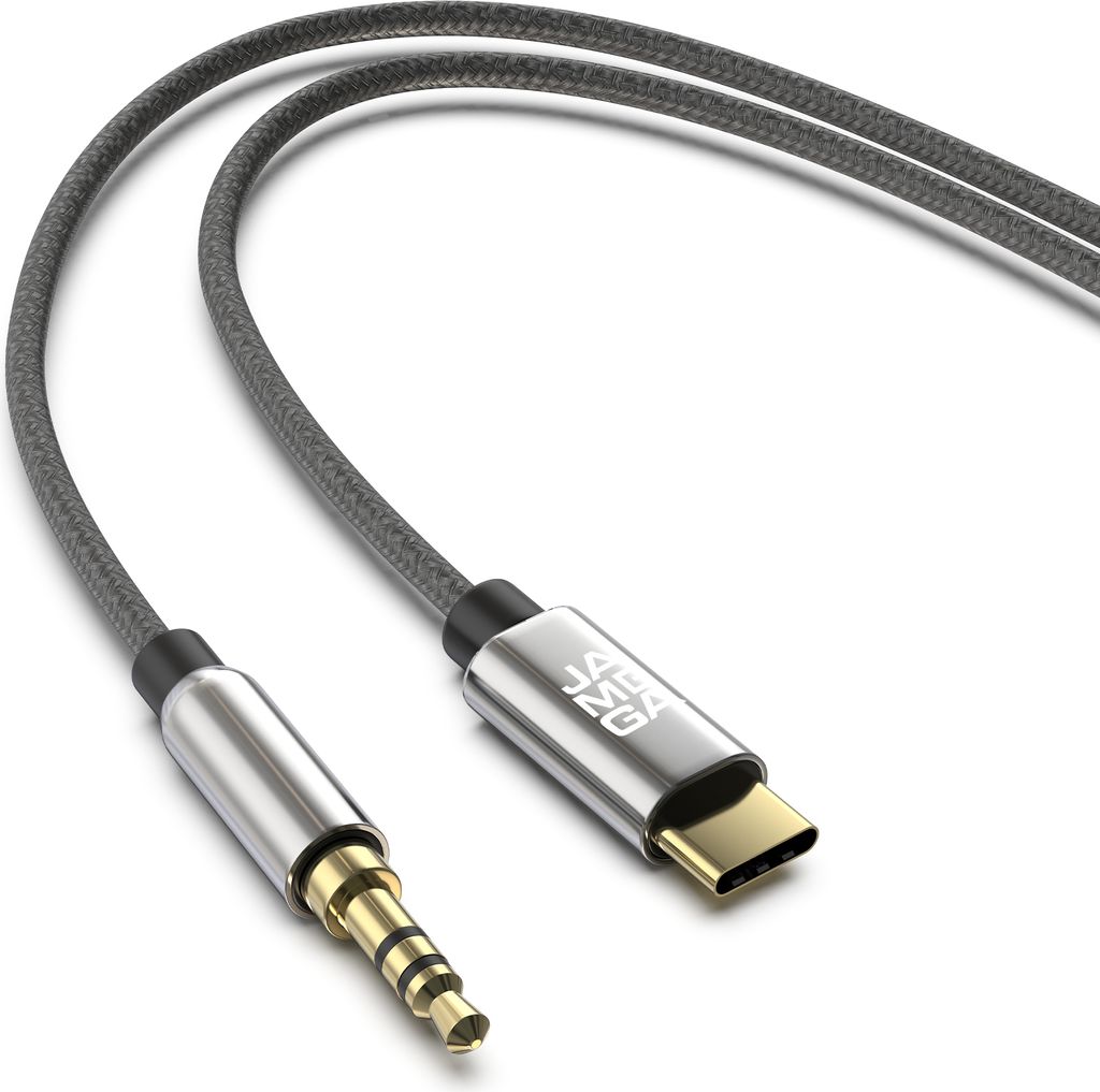 USB C Aux Kabel Typ C auf 3.5mm Klinke Huawei Schwarz 3m