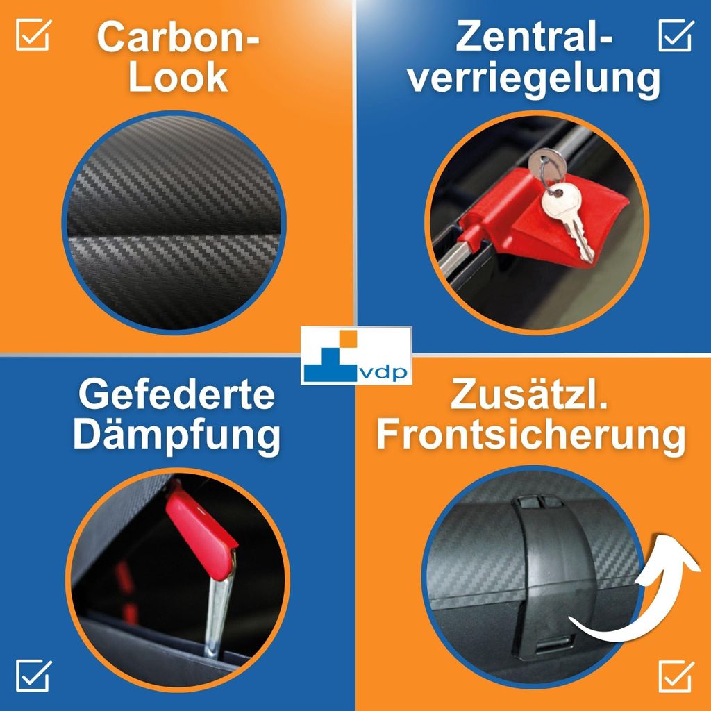 Dachbox Auto VDP-BA320 - Dachkoffer für Auto | Kaufland.de