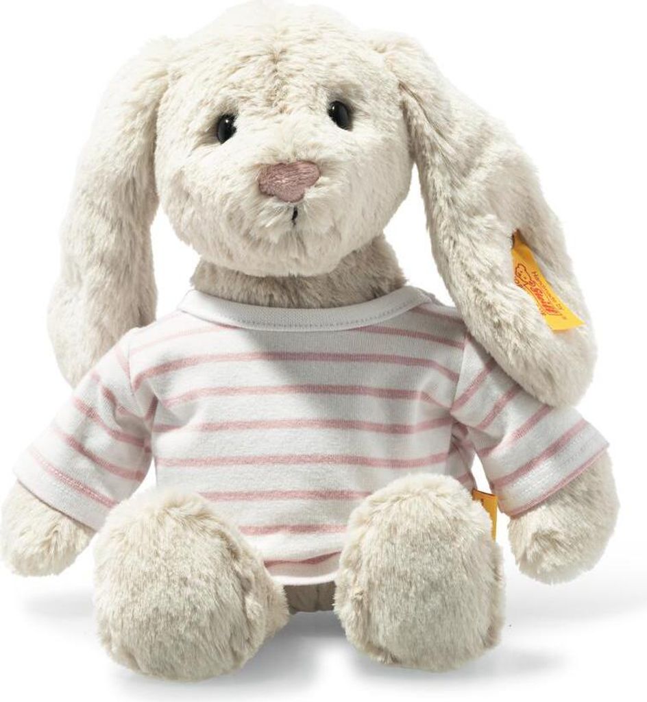 Steiff Hoppie Hase 26 hellgau mit T-Shirt | Kaufland.de
