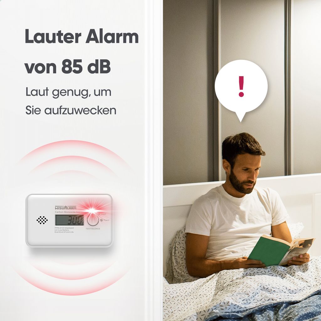 WisuAlarm GC20B-R8 Funk CO Melder | Kaufland.de